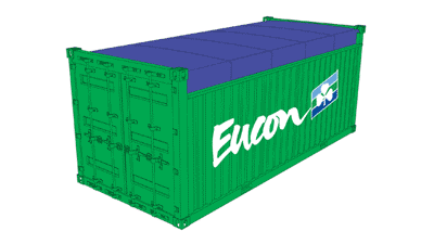 20ft Hi Cube Open Top Containers - EUCON