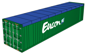 40ft Open Top Containers - EUCON